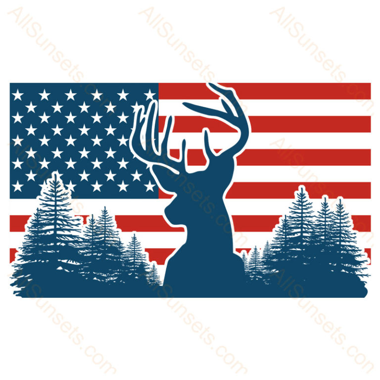 American Flag for Patriotic Tacky Party Designs - Shop AllSunsets.com